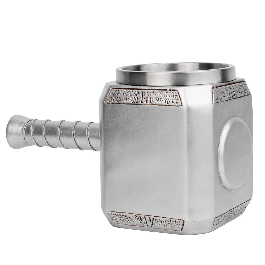 Thor's Hammer Mjolnir Mug with Opener – Heavy Metal Armor